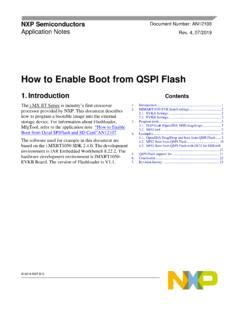 AN How To Enable Boot From QSPI Flash Application An How To Enable Boot From