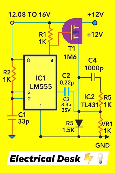 Lm555 And Tl431 Circuit For Car Fan Control Ritesh Mall Posted On The
