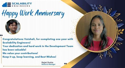 Vaishali Verma On Linkedin Thankyou Scalability Engineers