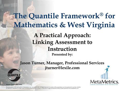 Ppt The Quantile Framework ® For Mathematics And West Virginia