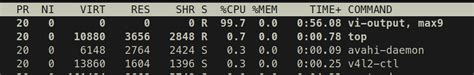 Vi Output Process High Cpu Usage Jetson Agx Xavier Nvidia Developer