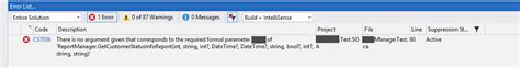 C Visual Studio 2015 Not Clearing Error List After Successful Build