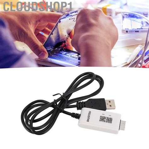Cloudshop1 Usb เป็น Uart Ttl สายเคเบิลอนุกรมหลายฟังก์ชันป้องกันตัวแปลงชาย 50bps 2mbps สำหรับการอ