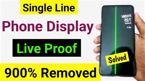 Single Green Line On Mobile Display Display Green Line Problem