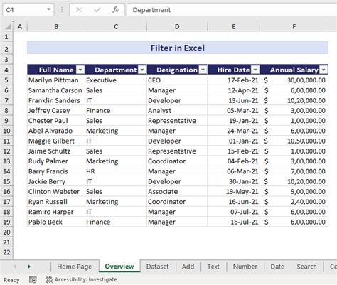 How To Add Use And Remove Filter In Excel Exceldemy