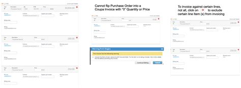 Coupa Invoicing Using Po Flip