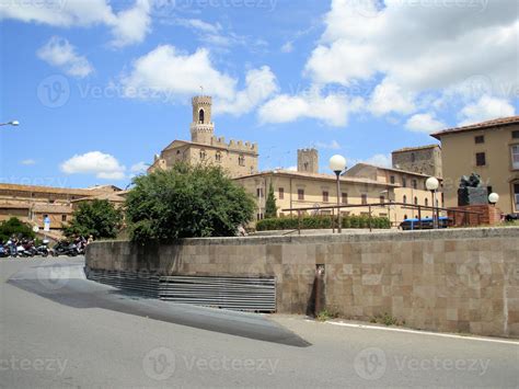 A View Of The Italian Town Of Volterra Where The Twilight Saga Was