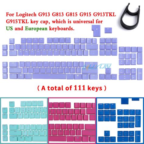 A Full Set Keyboard Replacement Keycaps For Logitech G813 G815 G913 G915tkl Shopee Philippines