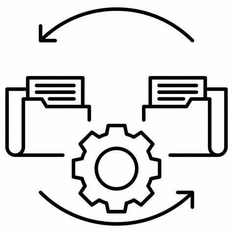 Data Document Exchange File Sync Icon Download On Iconfinder