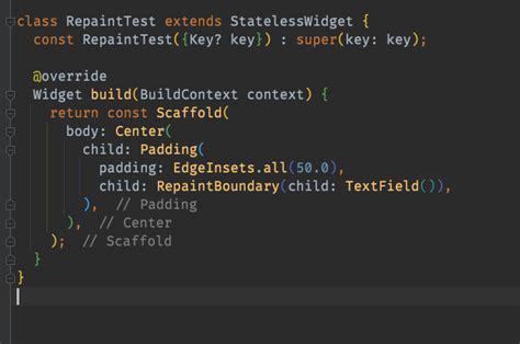 Flutter Repaint And Rasterize Entire Screen On Changing TextField