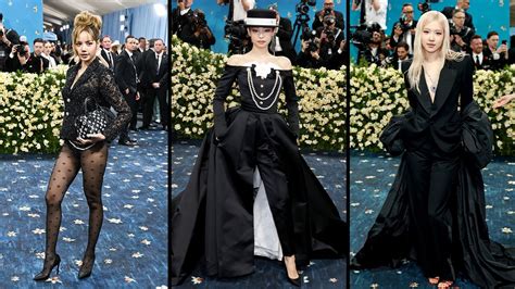 Met Gala 2025 Blackpinks Lisa Makes A Memorable Debut Jennie And Rose Stun In Sleek All Black