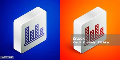 아이소메트릭 라인 음악 이퀄라이저 아이콘은 파란색과 주황색 배경에 분리되어 있습니다 음파 오디오 디지털 이퀄라이저 기술 콘솔 패널 펄스 뮤지컬 실버 스퀘어 버튼 벡터 3차원