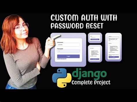 Python Django Complete Project With Custom Authentication System Beginner Friendly Tutorial