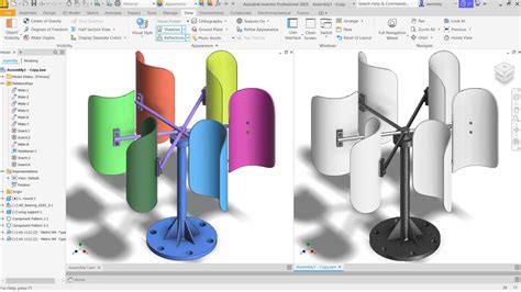 Autodesk Inventor Tutorial Complete Wind Turbine Design Modeling
