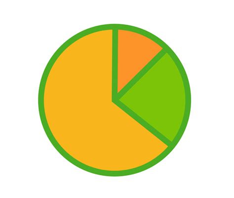 Vector Design Pie Chart Shape Illustration 8064189 Vector Art At Vecteezy
