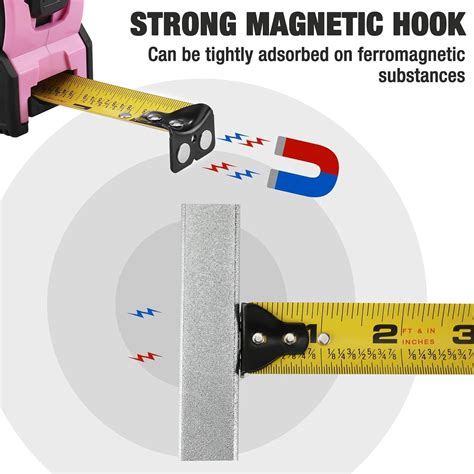 Workpro 25ft Tape Measure 18 Fractions Easy Read Measuring Tape