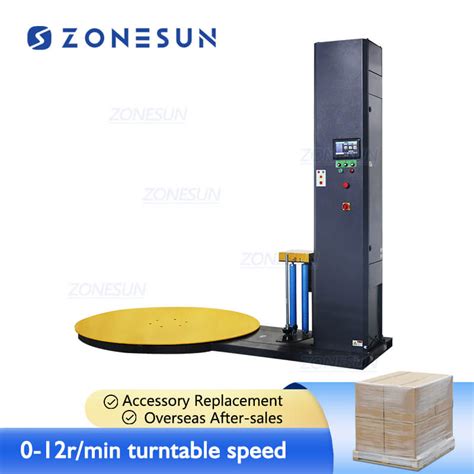 Industrial Extend Rotating Pallet Stretch Wrapping Machine Zonesun Industrial Extend Rotating Pallet Stretch Wrapping Machine Zonesun