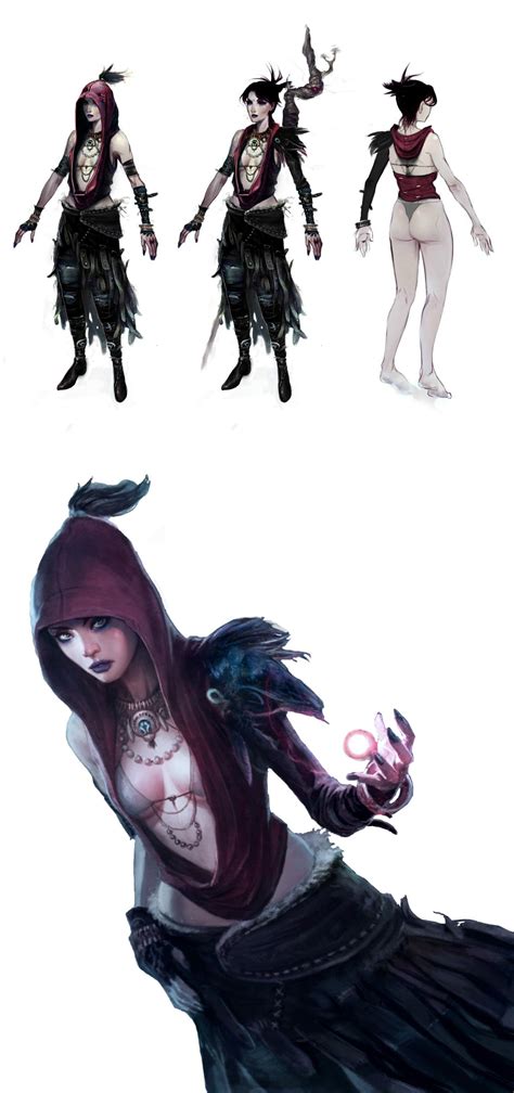 Morrigan Dragon Age Concept Art