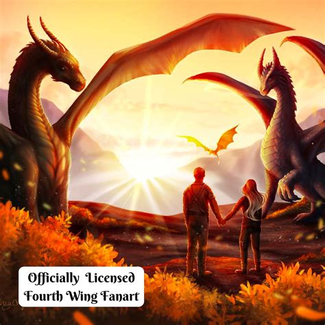 Fourth Wing Book Fanart Fantasy Book Lover T For Her Best Friend
