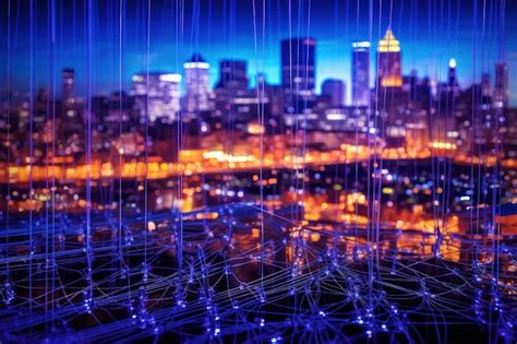 Premium Ai Image Digital Connection Generative Ai