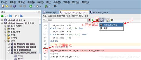 oracle sql developer存储过程debug oracle debug存储过程权限 csdn博客