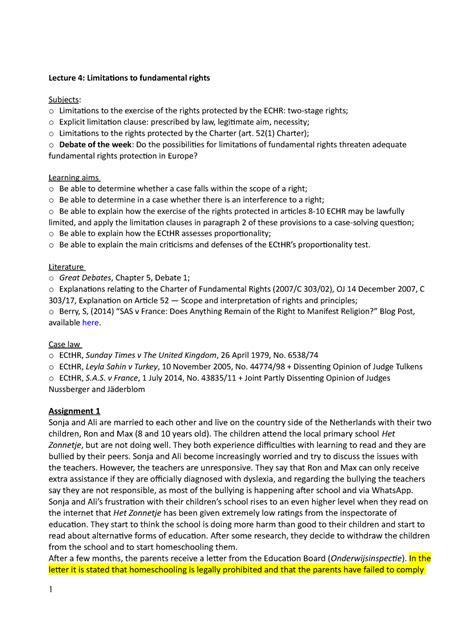 Homework Assignments Week 4 Lecture 4 Limitations To Fundamental