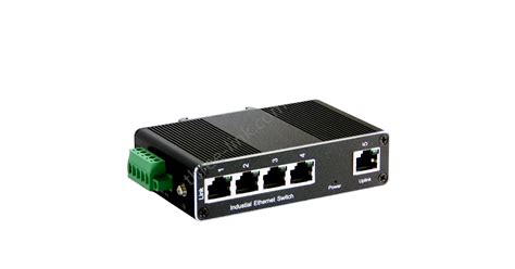4 Port Rj45 1 Port Optical Gigabit Unmanaged Industrial Ethernet Switch