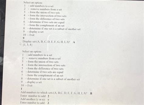 Solved 3 Write A Class Intset For Modeling Sets Of Integers