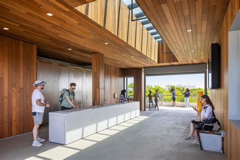 Wxy Architecture Designs Welcome Centre For Queens Nature Preserve