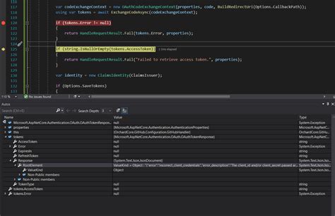 Vague Error Message With Github Authentication Issue 9575 OrchardCMS OrchardCore GitHub