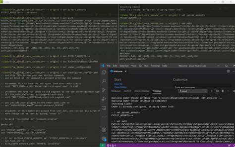 VSCode Integration Results In An Inconsistent Environment Issue Cmderdev Cmder GitHub