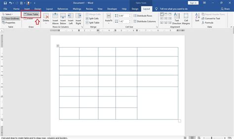 How To Insert Table In Word