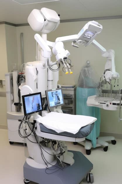 premium ai image medical robot in action generative ai