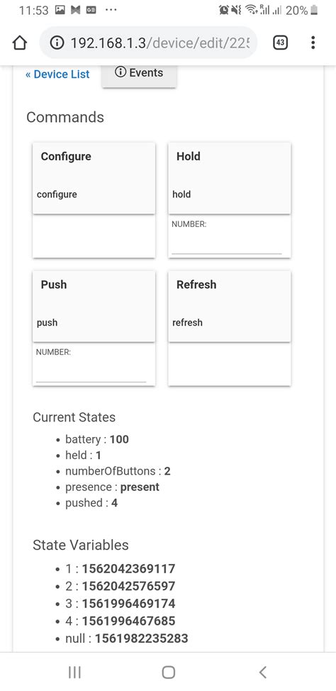 button controller only provides 2 buttons for iris 4 button fob 🛎️