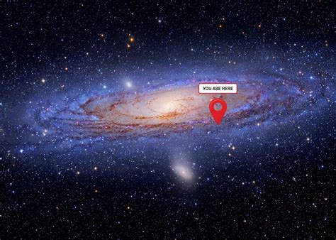 Milky Way Galaxy Nasa You Are Here