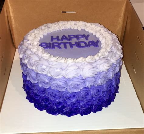 Purple Flower Cake