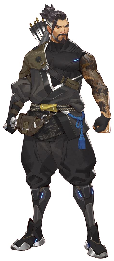 Hanzo Overwatch Blizzard Overwatch Ow Shimada Hanzo Statue Model