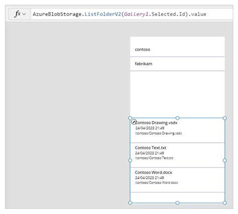 Se Connecter Au Stockage Blob Azure à Partir De Power Apps Power Apps Microsoft Learn