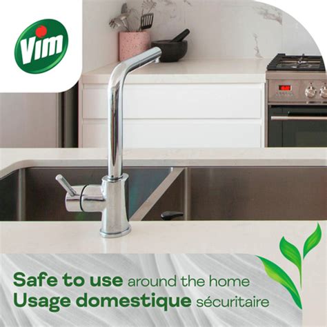 Vim Pureboost Cream Cleaner With Bleach Multi Surface Cleaner 500 ml Voilà Online Groceries