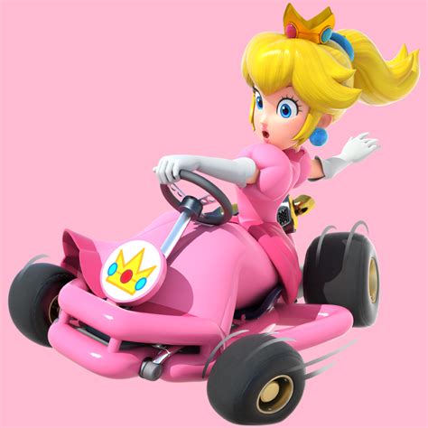 Mario Kart Tour Princess Peach By Dergamer0 On Deviantart