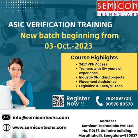 Vlsi Embedded Trainings On Linkedin Asicverification Semicontechnolabs Nextgentech