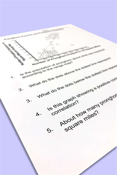 Analyzing Graphs And Data Analysis For Middle School Science