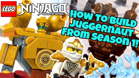 Lego Ninjago Custom Tutorial How To Build The Juggernaut From Season 1 Lego Creations