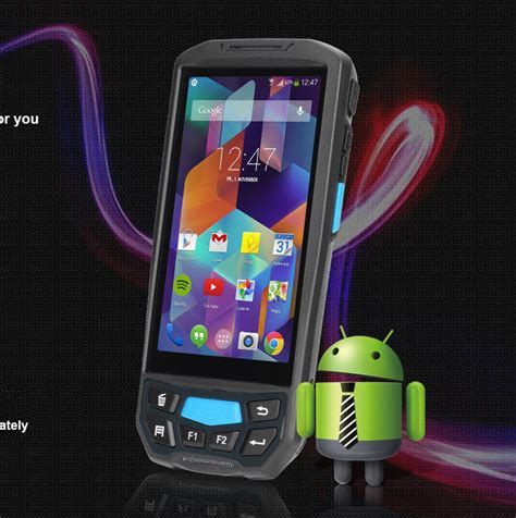 Handheld Android Pda Barcode Scanner With Nfc Rfid Reader China Pda And Pda Scanner Price