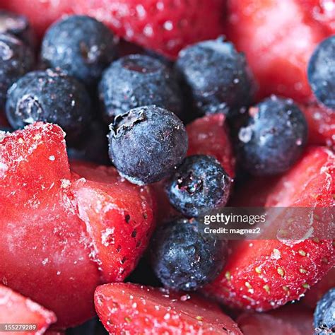 Frozen Blueberries Photos And Premium High Res Pictures Getty Images