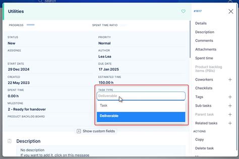 WBS Documentation Easy Project