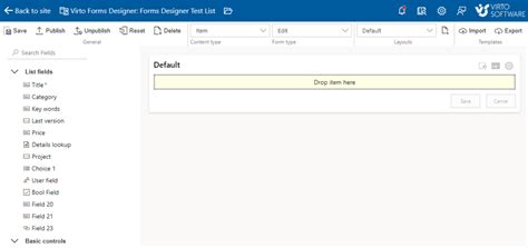 Adding New Form Virtosoftware Guides And Docs