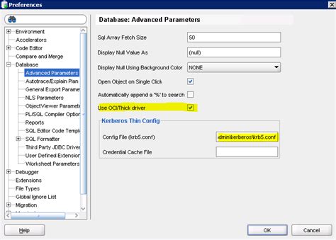 active directory authentication with an oracle database