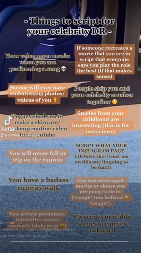 Shifting 🤍 Scripting Ideas And Script Doctor Tips