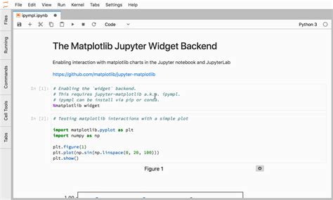 Github 推荐项目 Jupyter 的 Matplotlib 交互图表扩展
